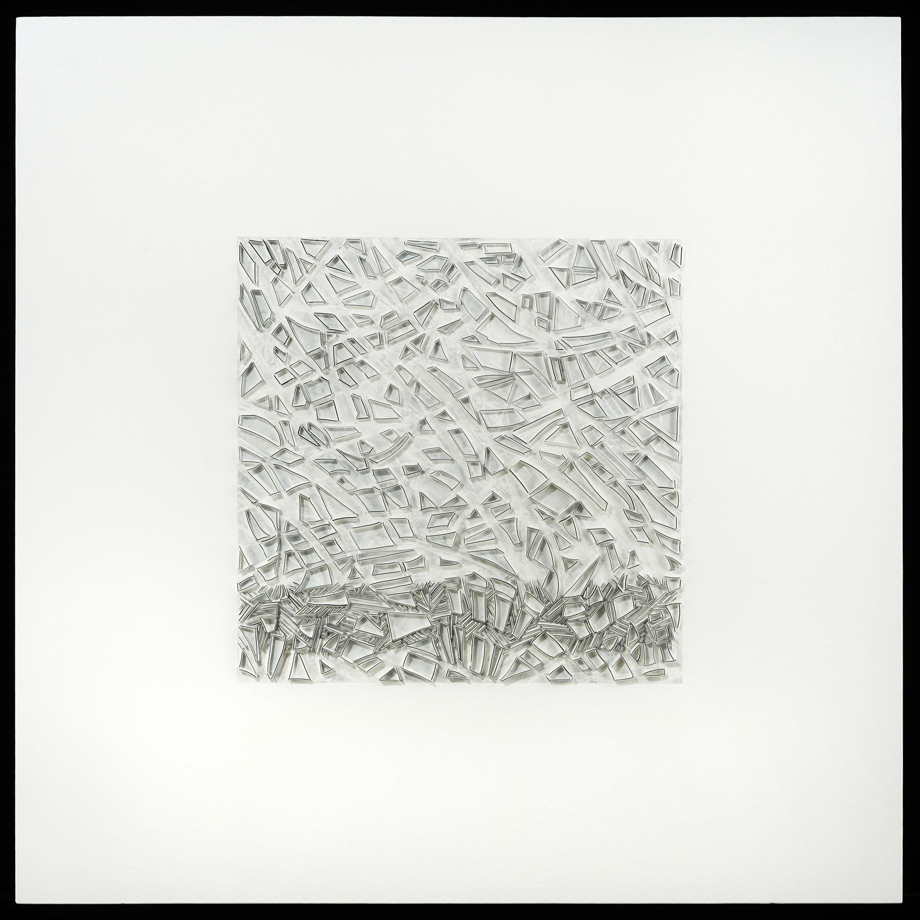 Brian Huber Abstract Artist » Jagged Slide – Shard Series