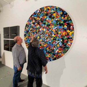 Brian Huber Abstract Artist » thursday-night-in-studio-land-in-studio ...